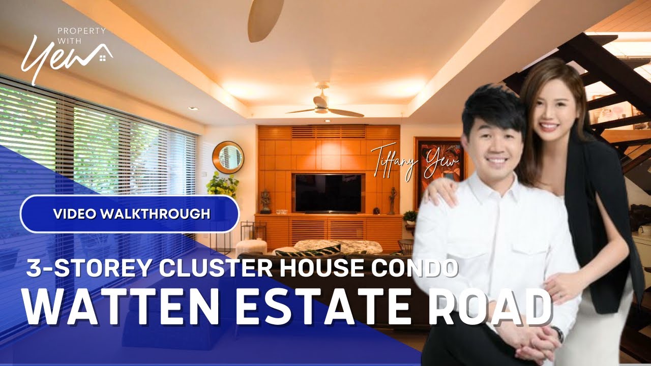 Watten Estate Road 3-Storey Cluster House Video Walkthrough - Tiffany ...