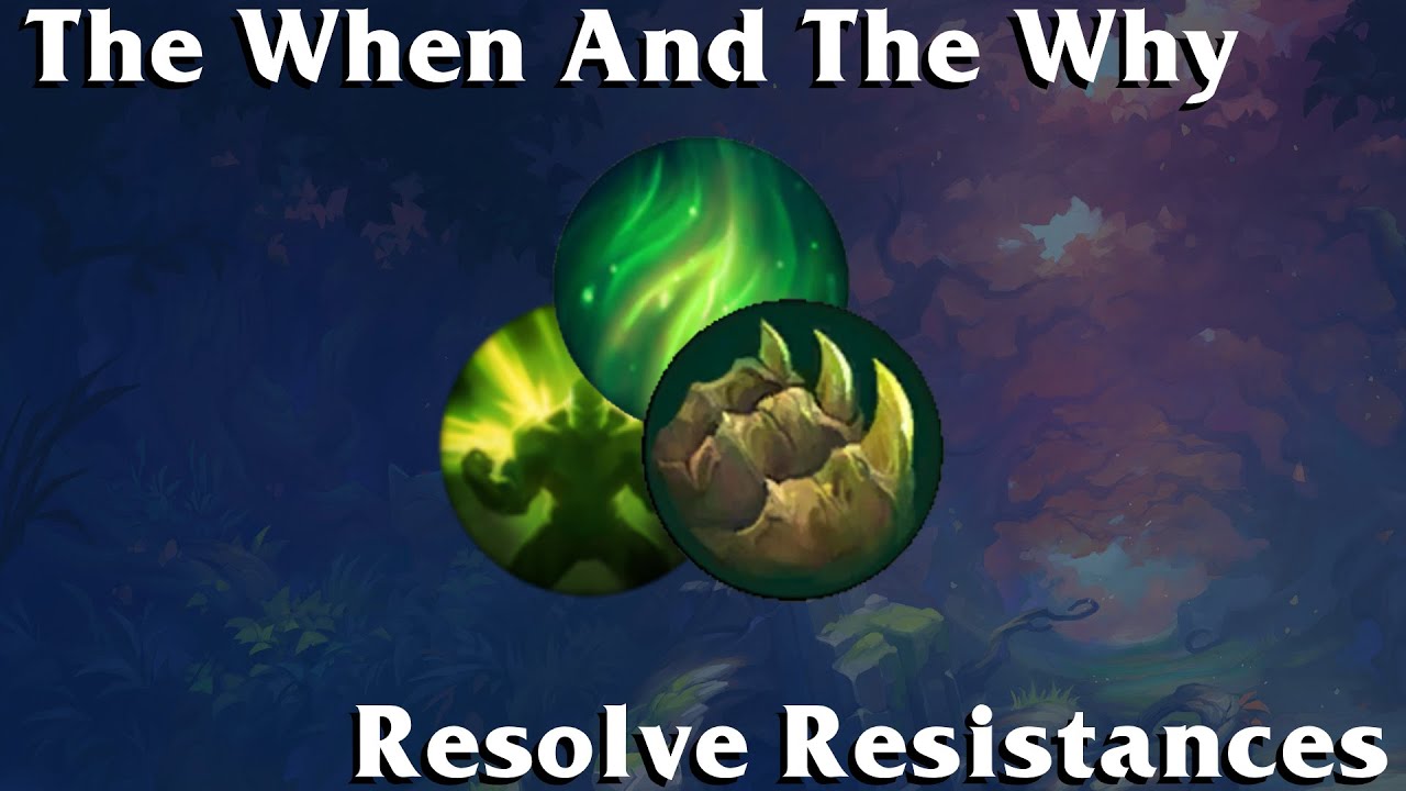 League of Legends Resolve Resistance Guide (Conditioning, Second Wind ...