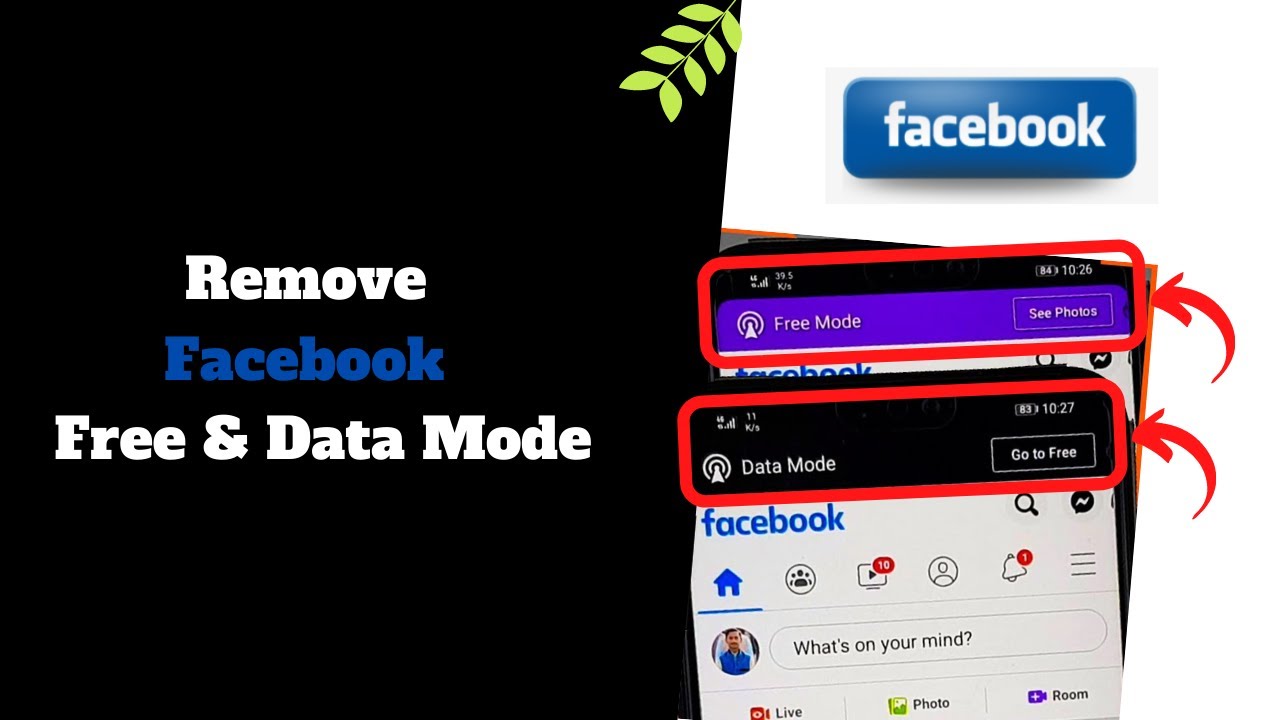 How To Remove Facebook Free Mode - YouTube