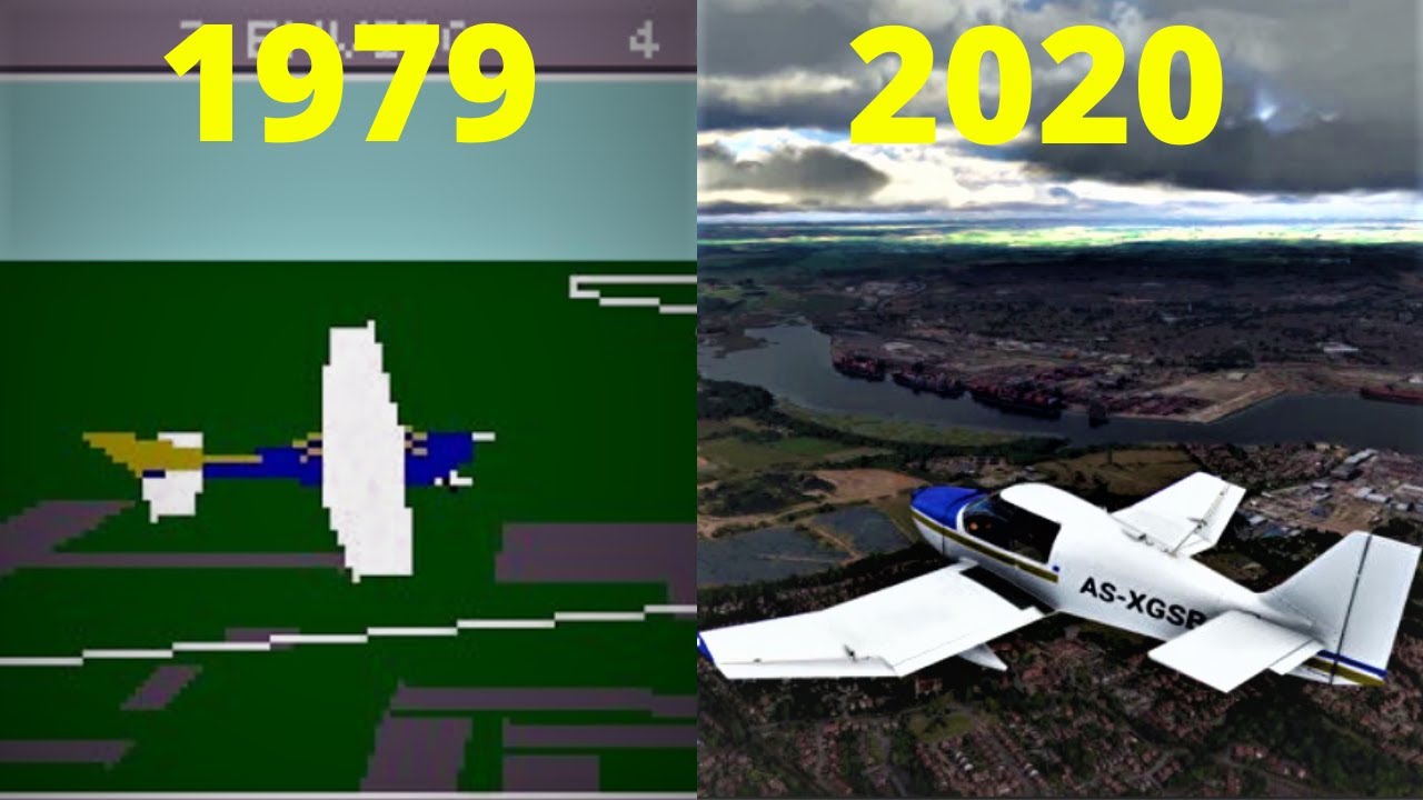 A Incrível Evolução Flight Simulator 1979 - 2020 - YouTube