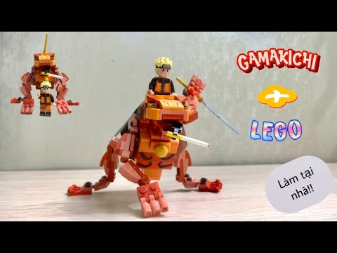 How To Build LEGO Gamakichi ( Big ) !? || Tutorial || Chế Tạo ếch ...