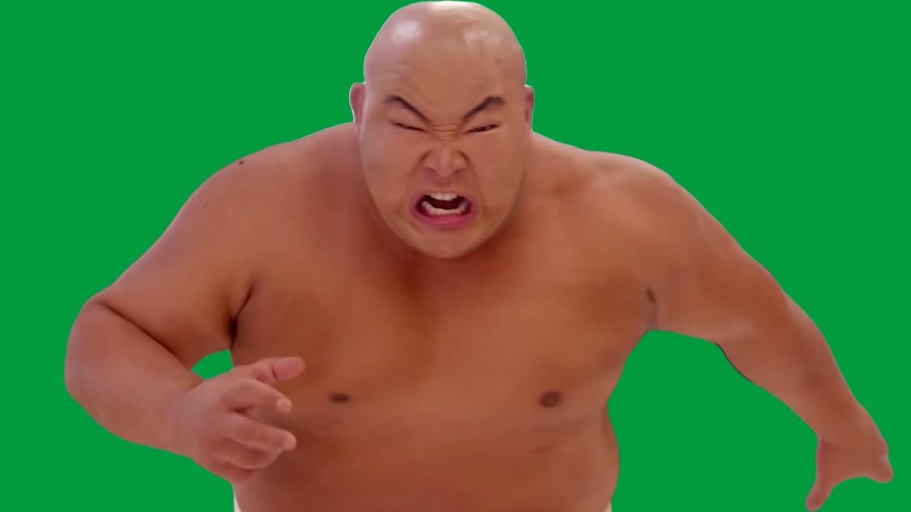 I WANT SUMO - 4K Green Screen - YouTube