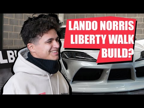 IS LANDO NORRIS BUILDING A LIBERTY WALK CAR?! - YouTube