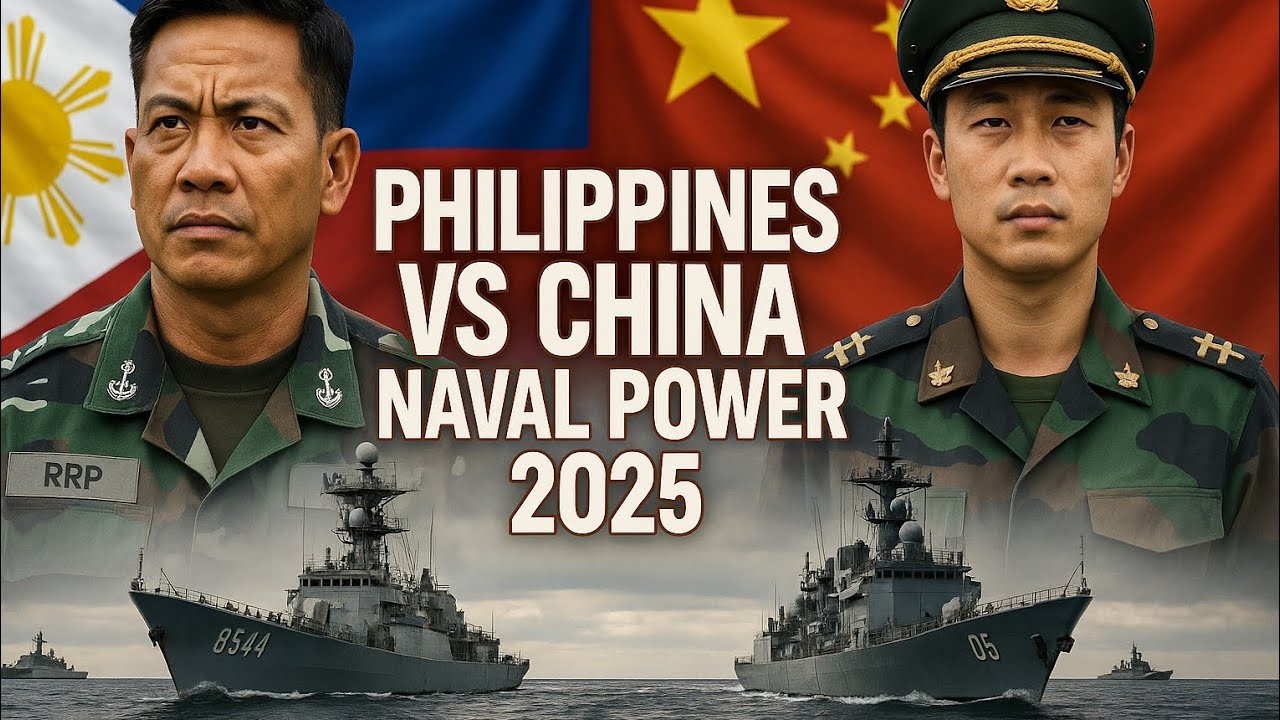 Philippines vs China Naval Power 2025 – South China Sea Dominance ...