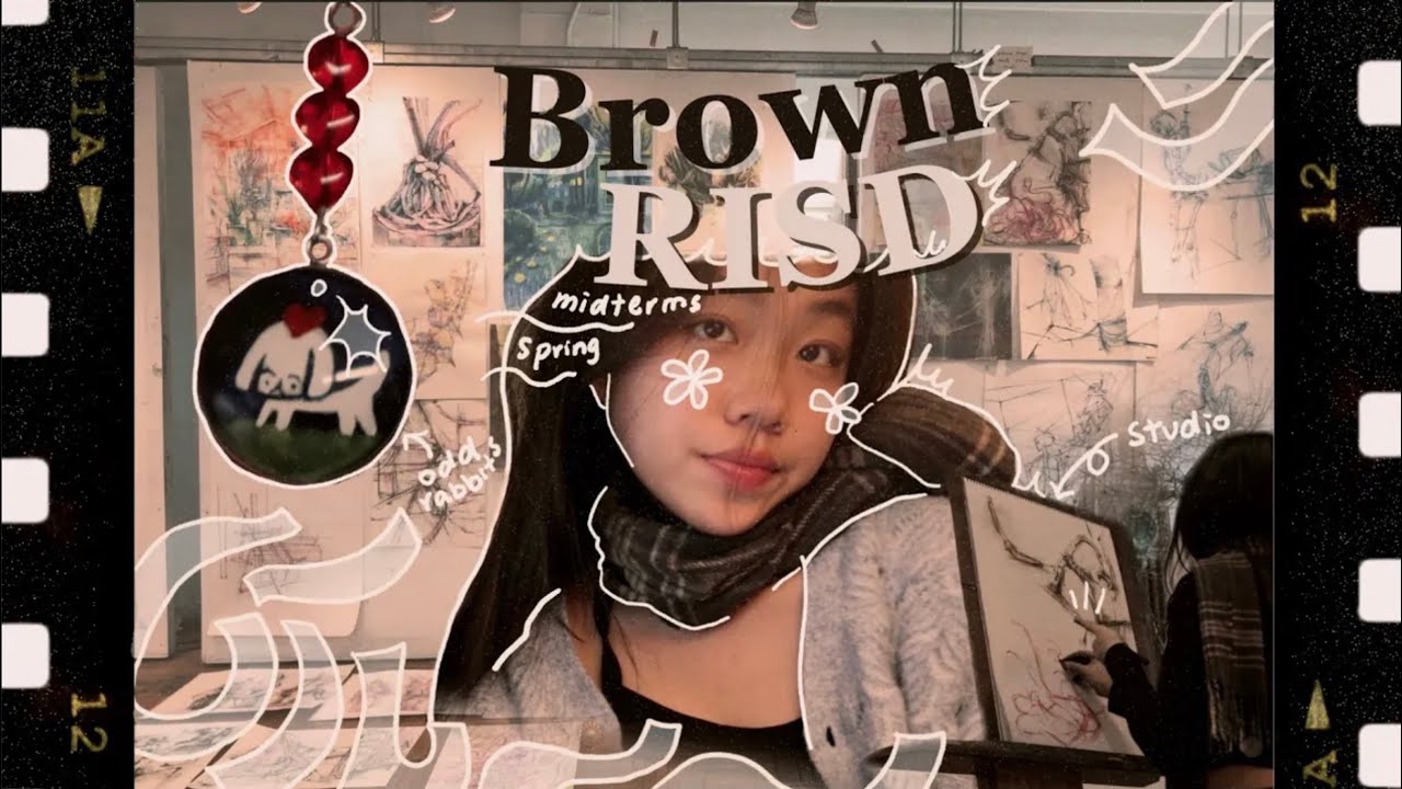 ☕ 🎨 art school vlog! @ Brown RISD ft. midterms, cafes, cute mail - YouTube