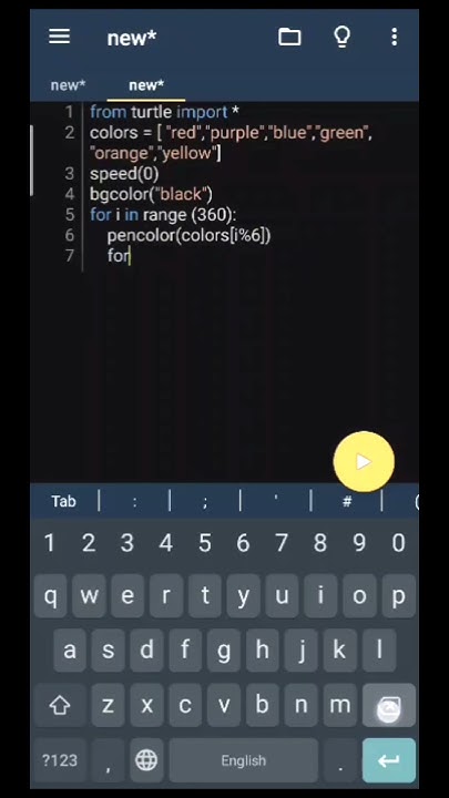 Beautiful Spiral Using Python Turtle In Android Simple Graphics Design In Android Using 