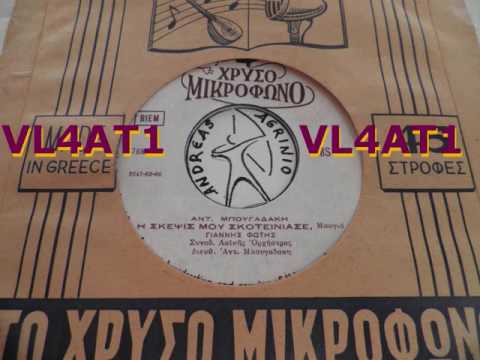 Η ΣΚΕΨΙΣ ΜΟΥ ΣΚΟΤΕΙΝΙΑΣΕ - ΓΙΑΝΝΗΣ ΦΩΤΗΣ - YouTube