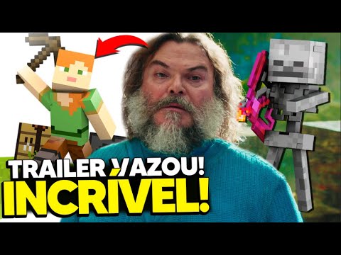 🚨SPOILER! Vazaram TRAILER OFICIAL de UM FILME MINECRAFT! Alex, Mods e ...