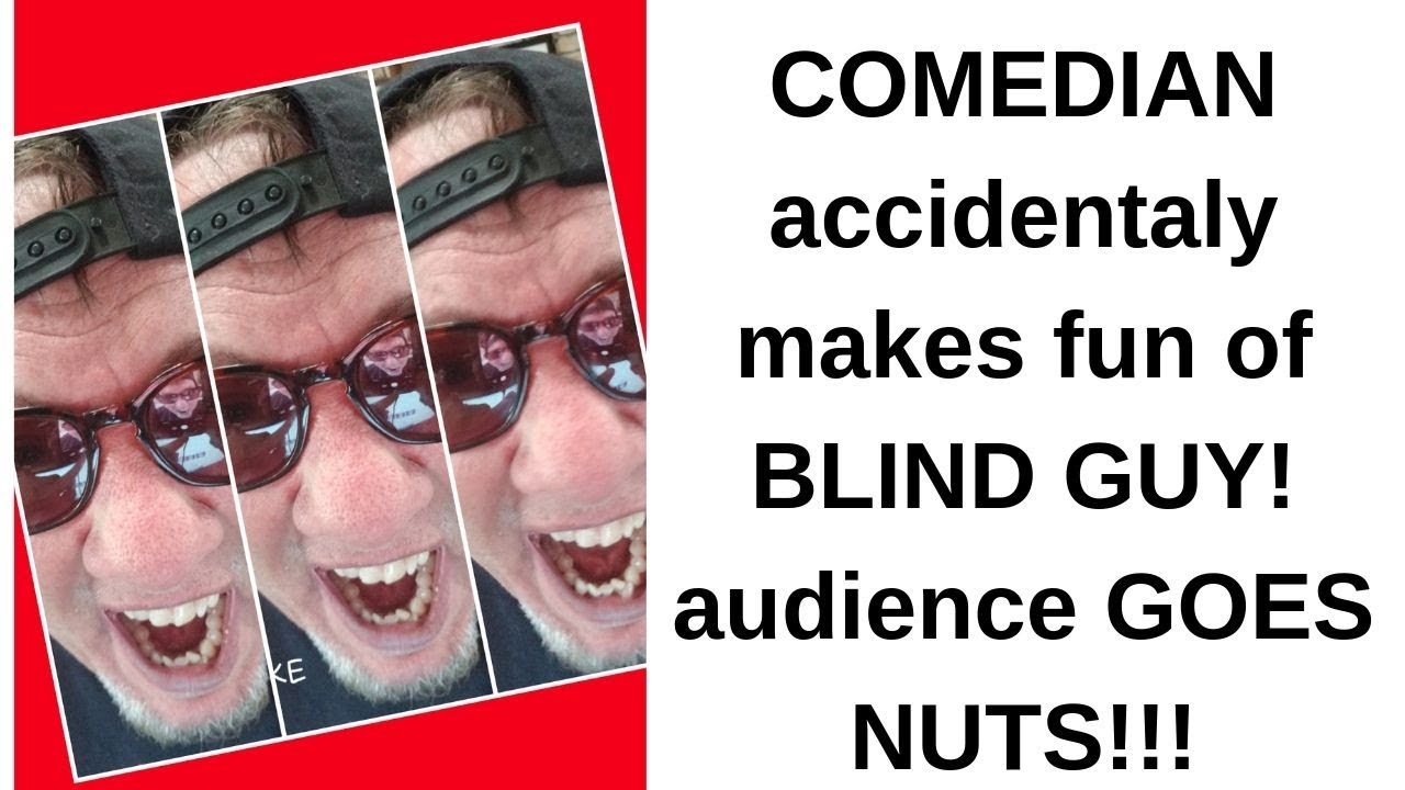 DRY BAR COMEDIAN MICHAEL JOINER MAKES FUN OF BLIND GUY! - YouTube