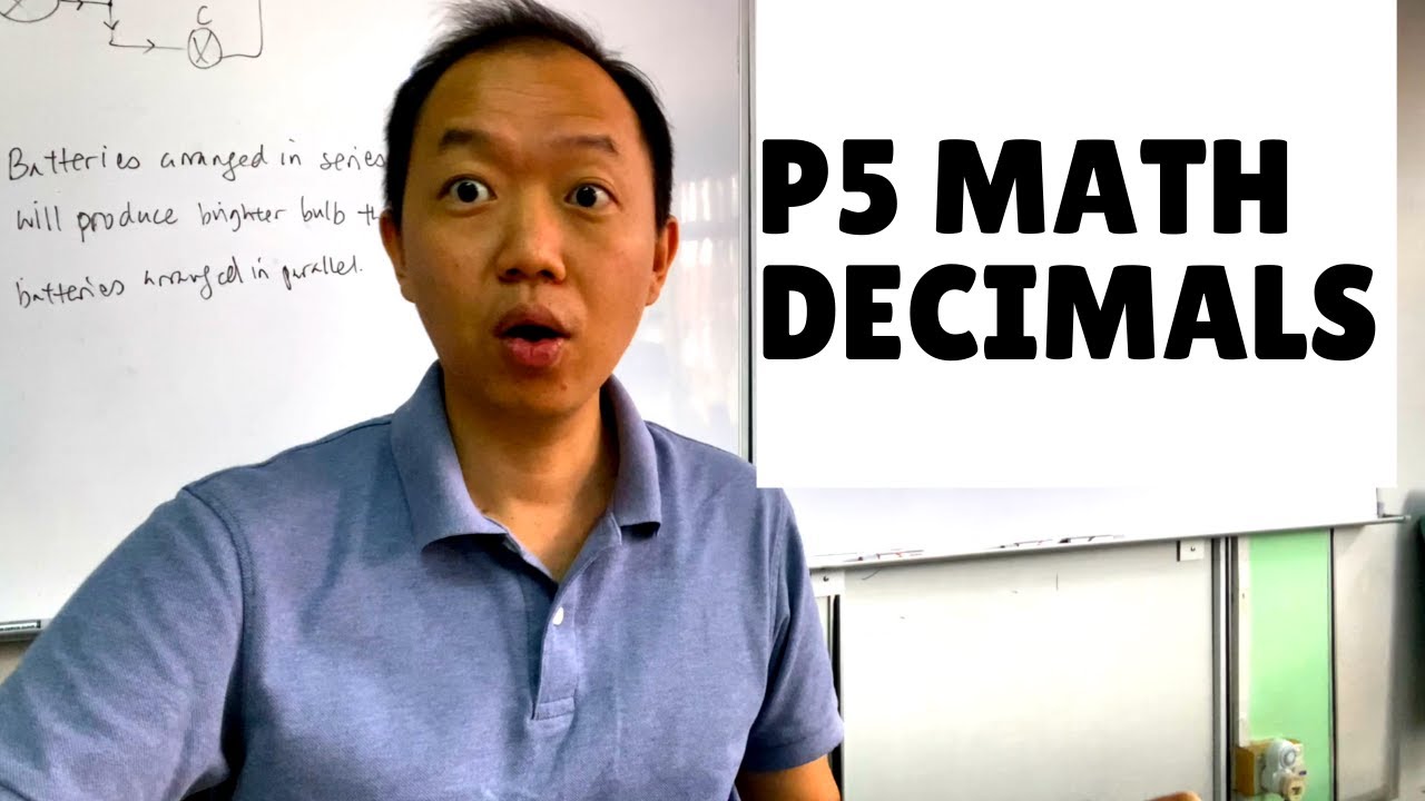 P5 Math - Percentage and Decimals - YouTube