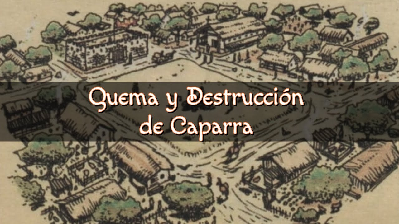 Quema y Destrucción de Caparra, Puerto Rico. Historia de Borikén. - YouTube