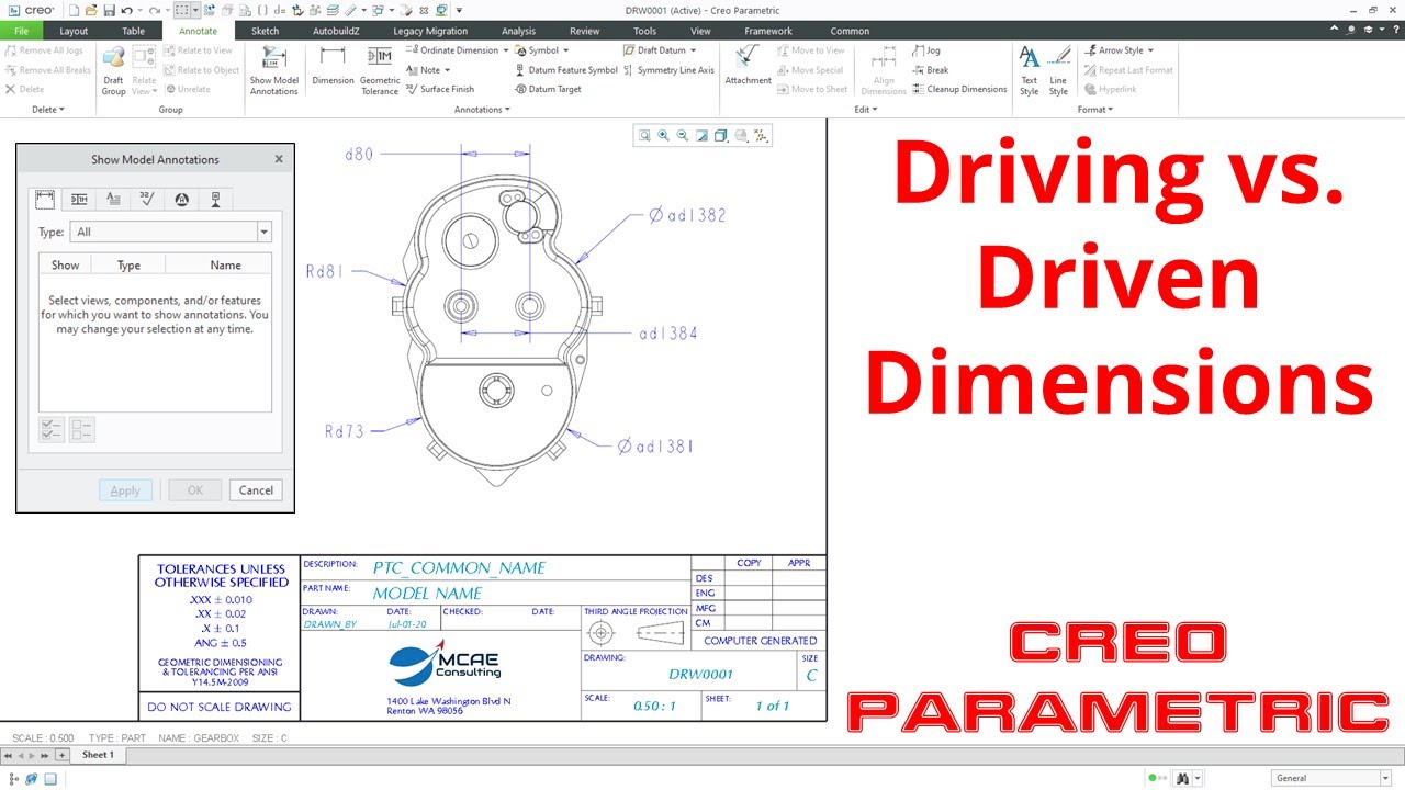 Creo Parametric Drawings Driving Vs Driven Dimensions Part 1 creo-parametric-drawings-driving-vs-driven-dimensions-part-1
