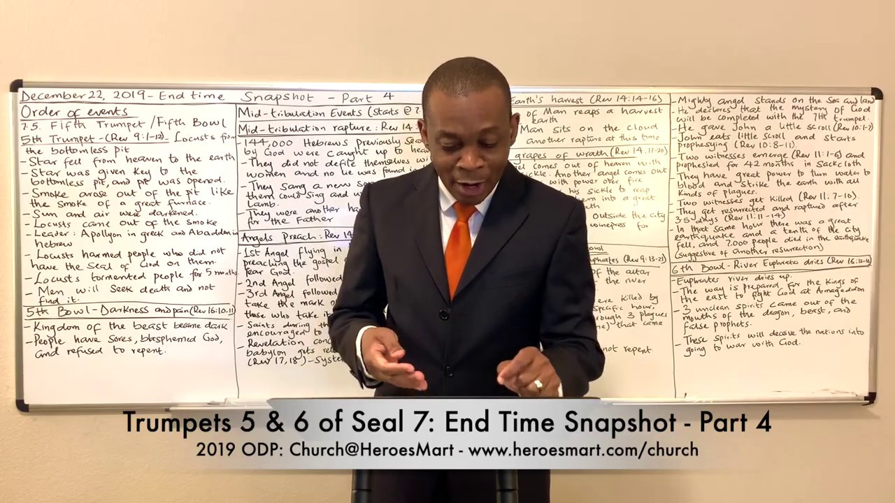 Trumpets 5 & 6 of Seal 7: End Time Snapshot - Part 4 - YouTube