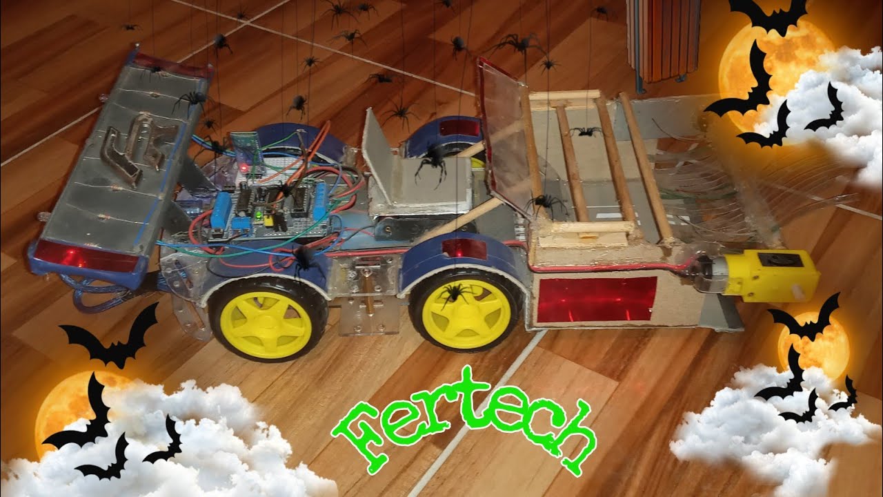 Robot recolector de basura con arduino | Tecnología usada para el aseo ...