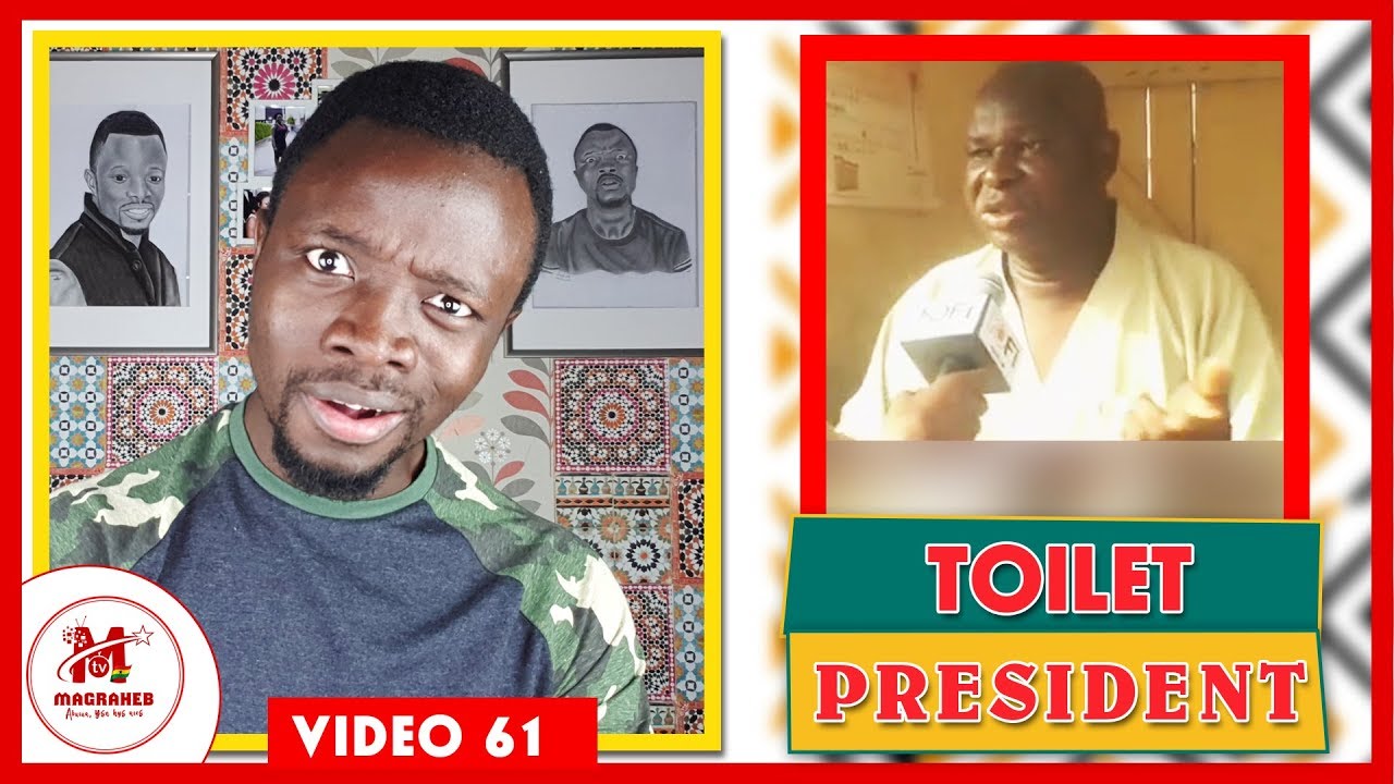 MAGRAHEB Interviews GHANA TO1LET PRESIDENT 😂🔥 😂 - YouTube