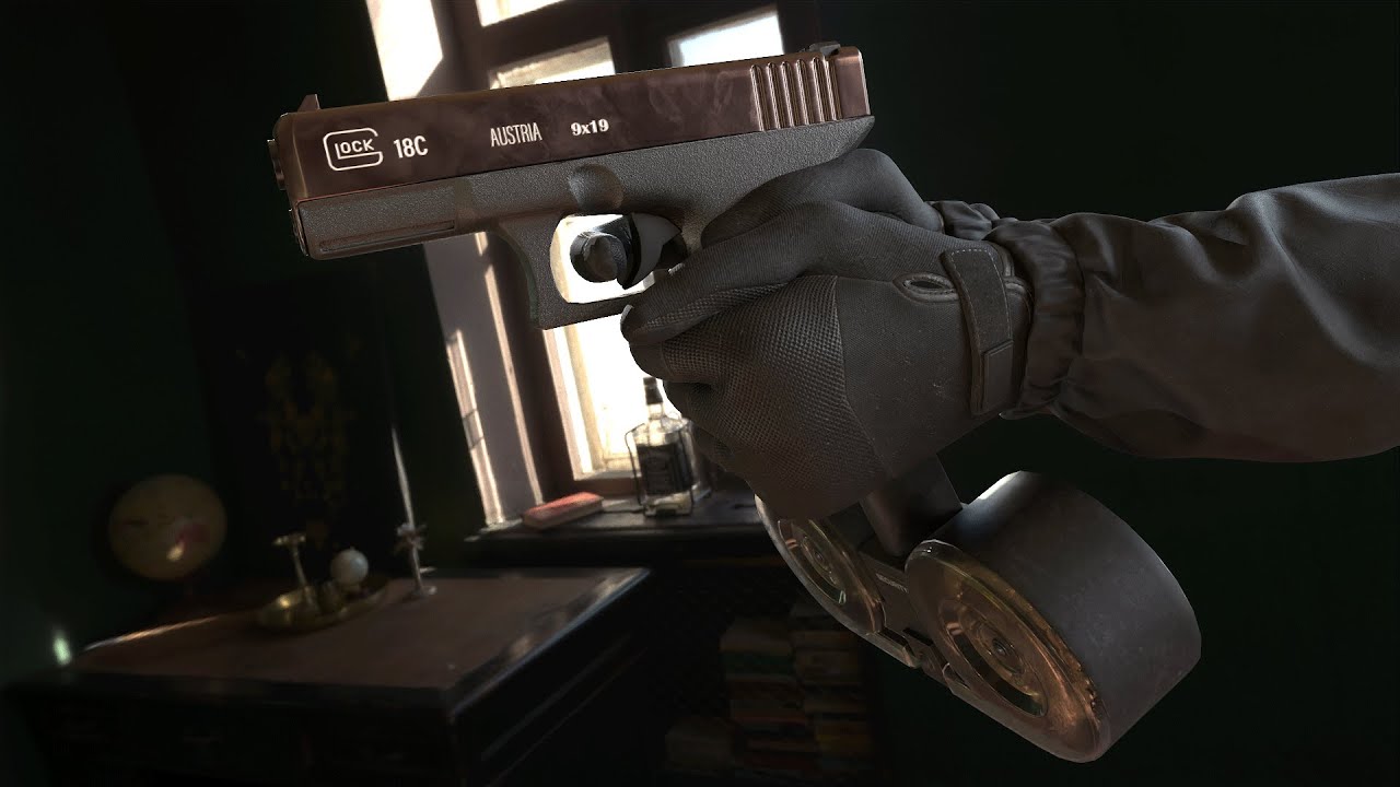 Project Glock - Realtime pistol + 9MM 100 round Beta C-Mag Drum ...