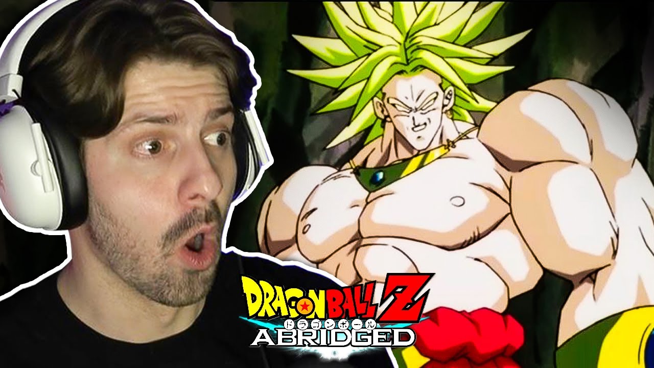 BROLY MOVIE! Dragon Ball Z Abridged Reaction - YouTube