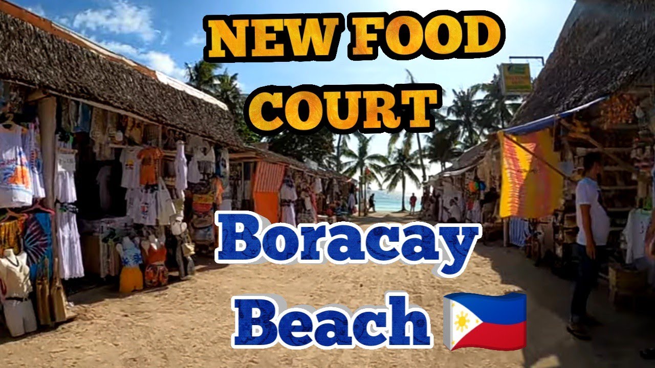 NEW food court - BORACAY Beach Philippines 🇵🇭 - YouTube