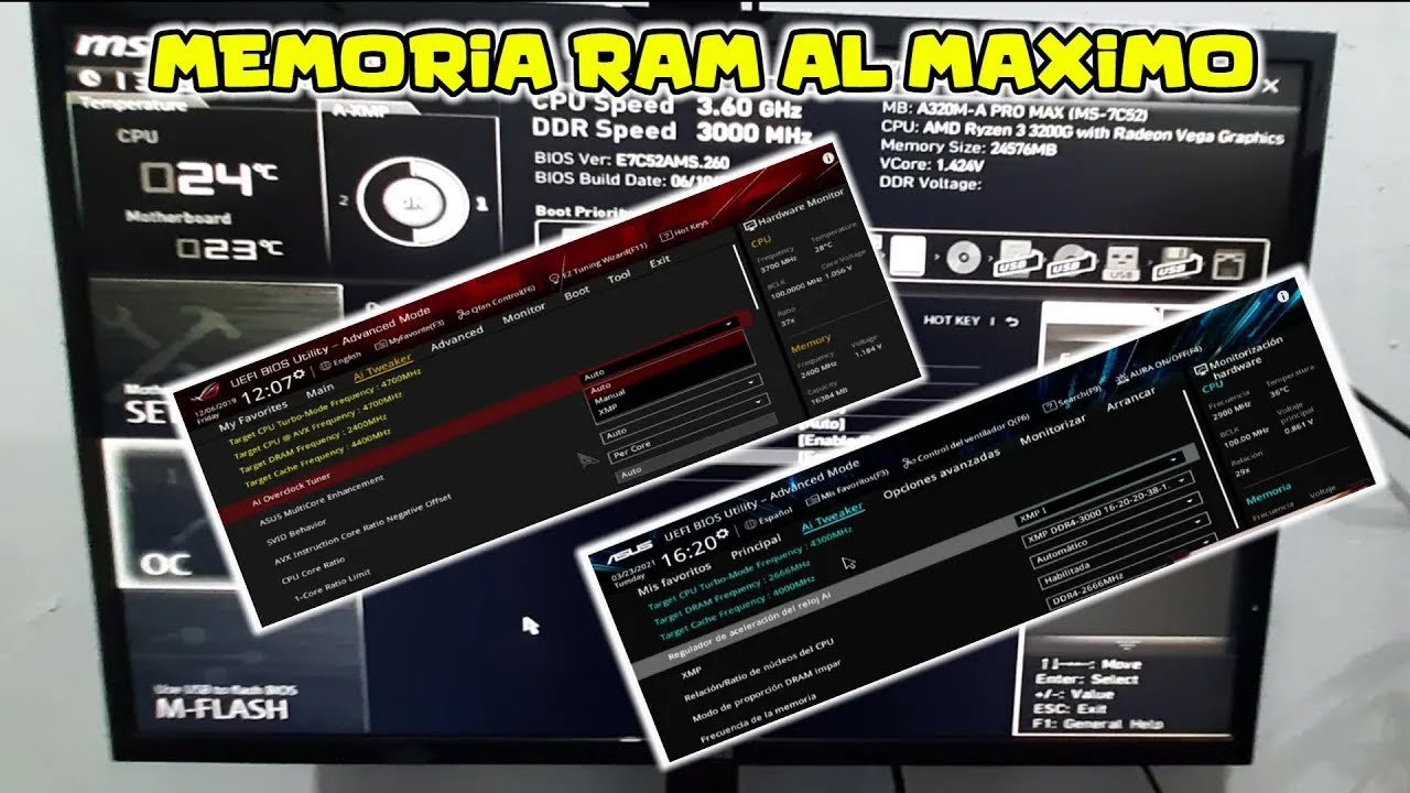 Cómo Configurar la BIOS para Usar Toda tu Memoria RAM 🚀 | Tutorial Paso ...