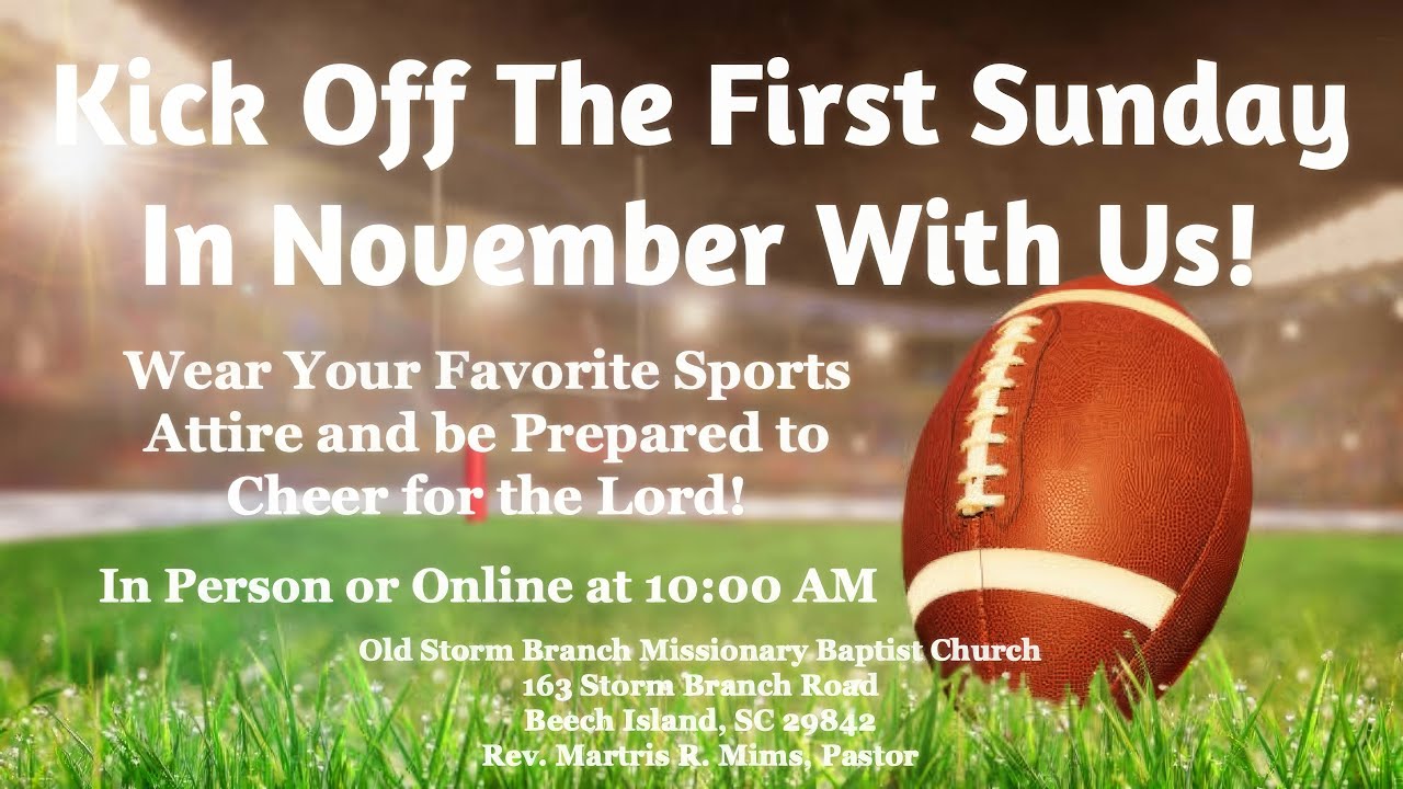 The First Sunday in November 2024 at the Branch! - YouTube