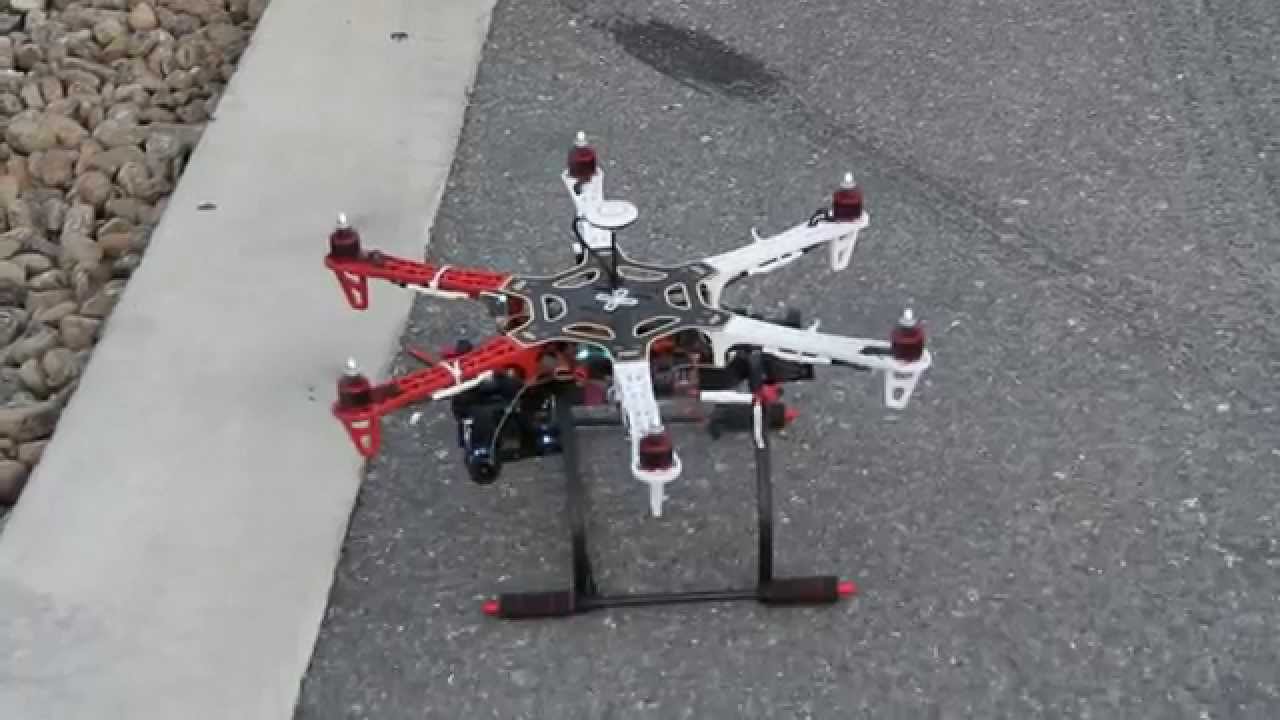 DJI F550 Hexacopter - YouTube