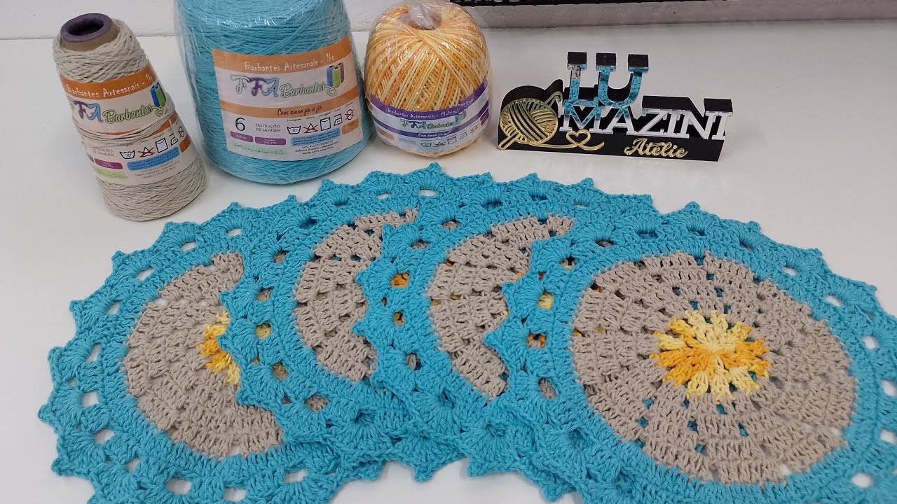 💛🩵 PASSO A PASSO MINI SAI DA CRISE 💛🩵 @patykelycrocheoficial - YouTube