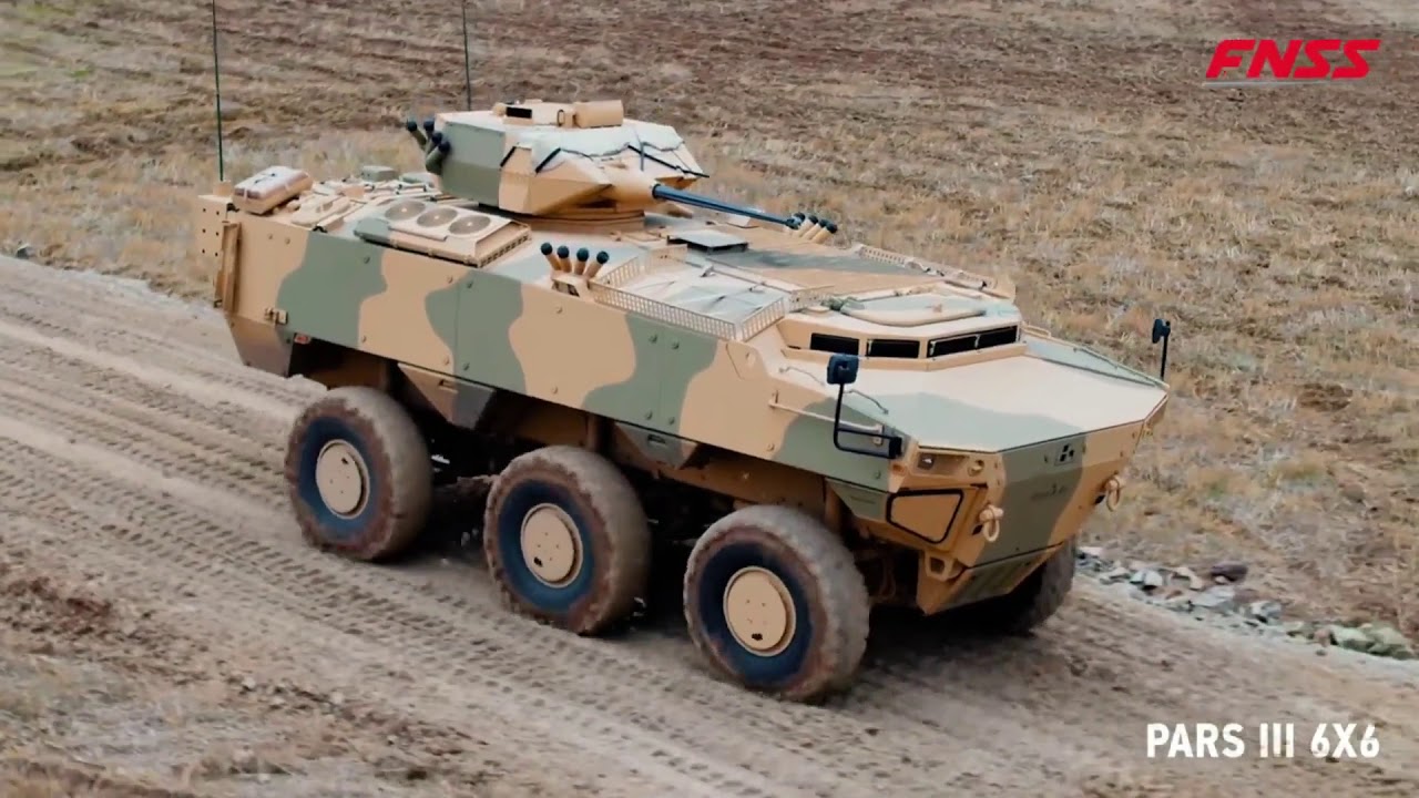 FNSS PARS III 6x6 ve PARS III 8x8 - YouTube