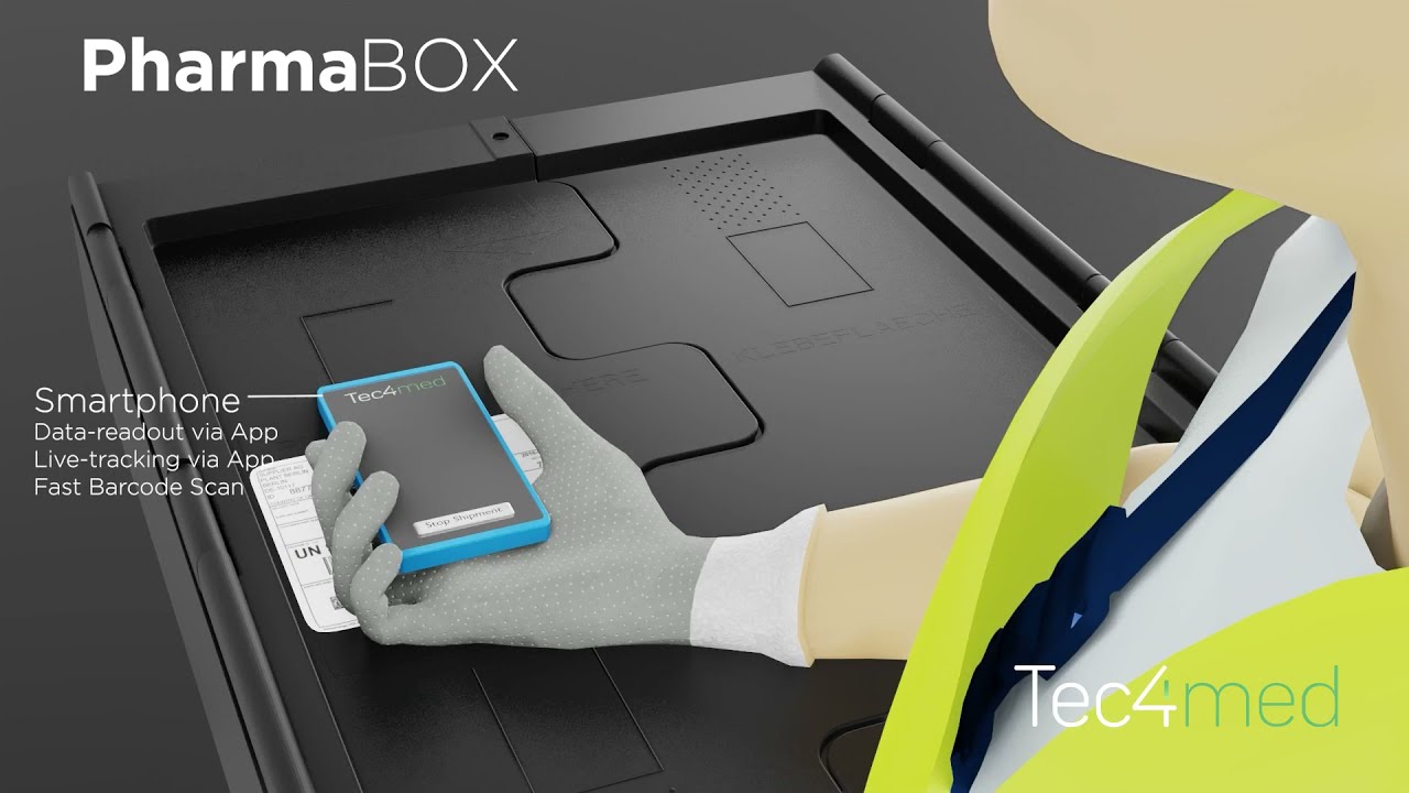 Tec4med PharmaBox - Easy readout of temperature data via app and ...