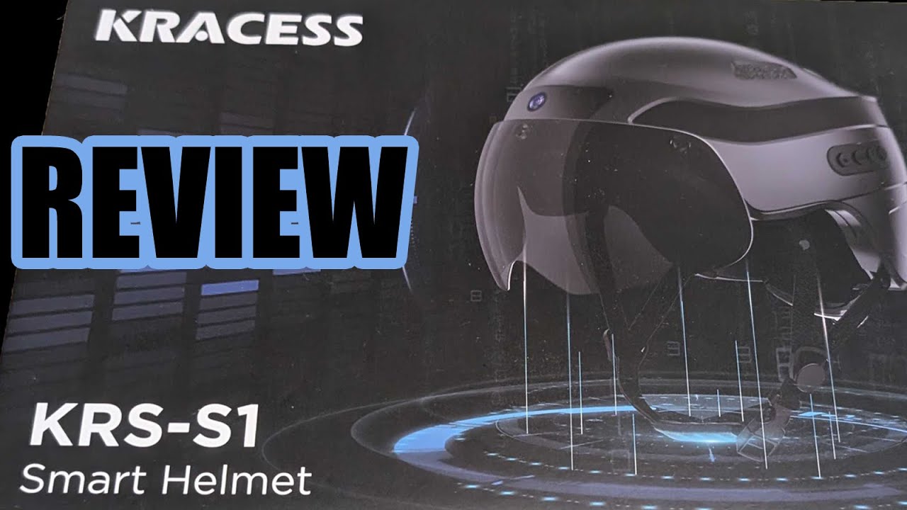 KRACESS KRS-S1 Smart Bike Helmet Review - YouTube