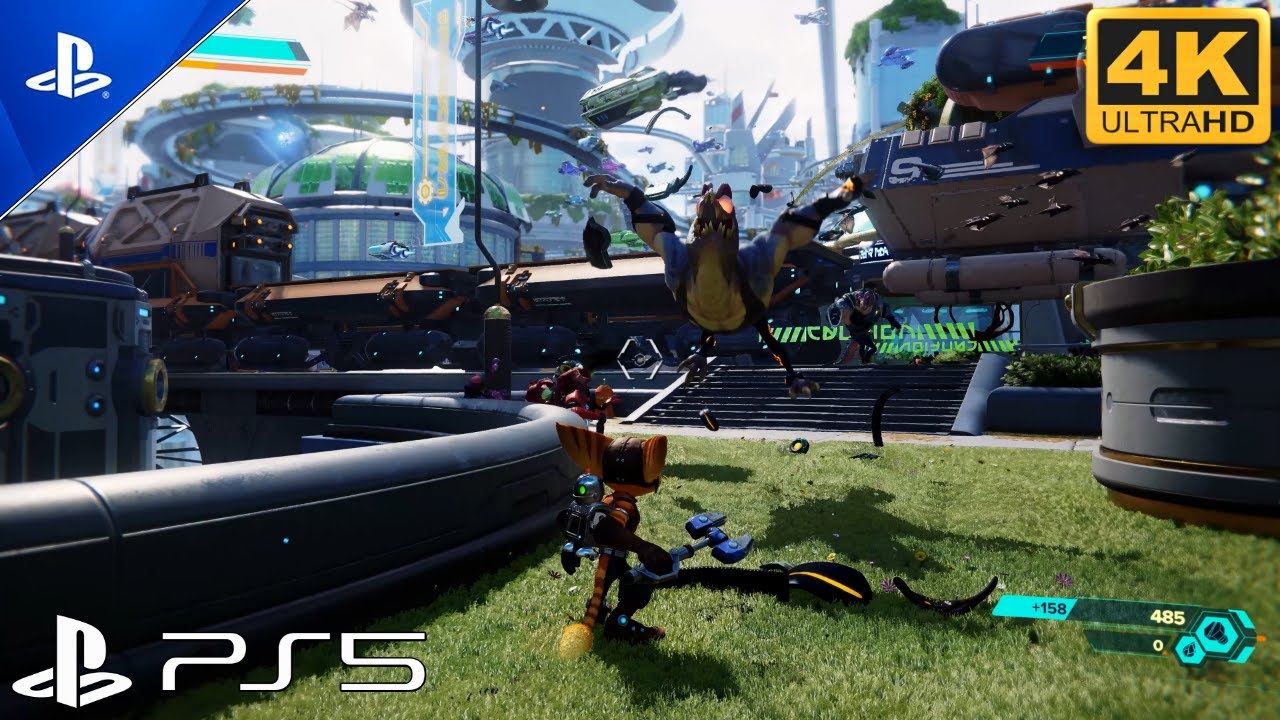 Ratchet & Clank Rift Apart Gameplay (PS5) 4K 60FPS - YouTube