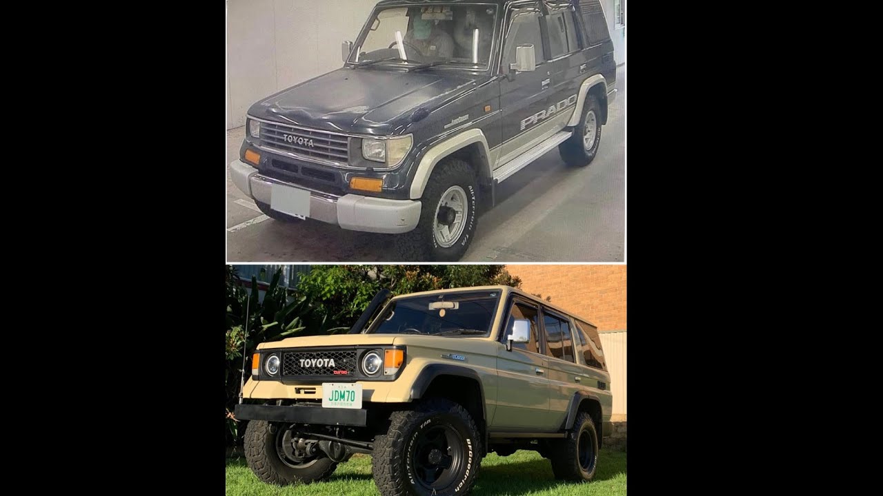 KZJ78 Land Cruiser Prado Upgrade: Build Lifted, Respray and Bundera ...
