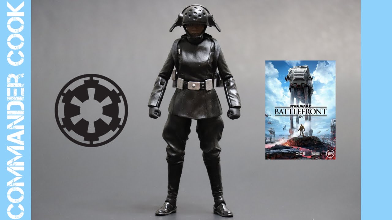 Star Wars Black Series Custom Battlefront 2015 Death Star Trooper - YouTube