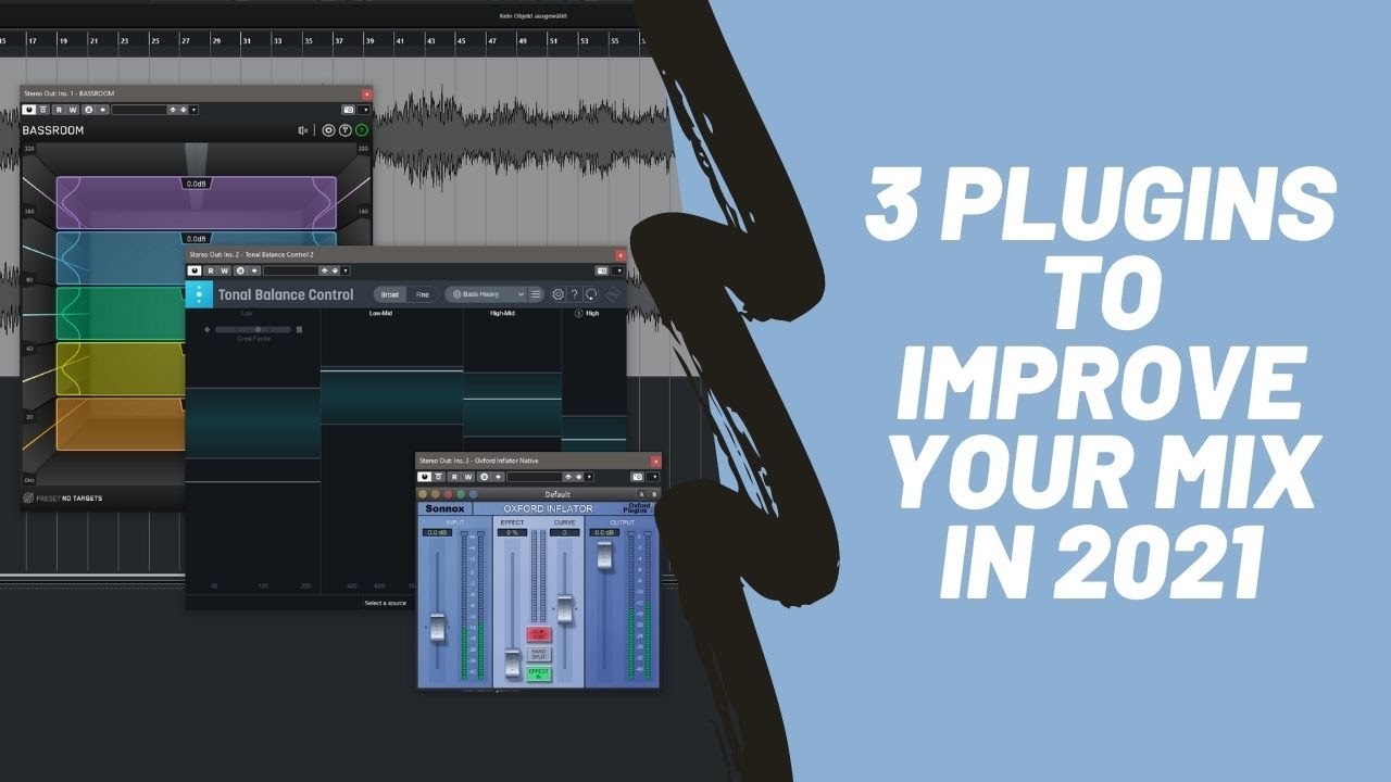 Three plugins to improve your mix in 2021! Bassroom, Tonal Balance ...