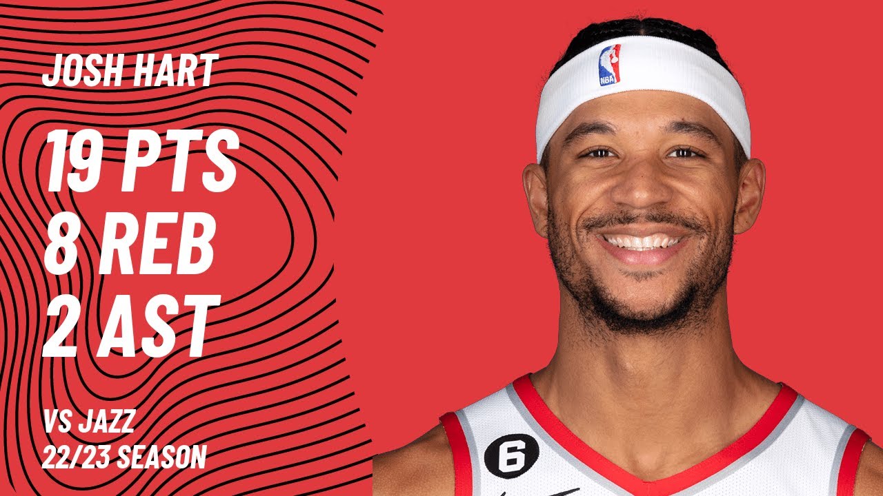 Josh Hart vs Utah Jazz | Nov 19, 2022 - YouTube
