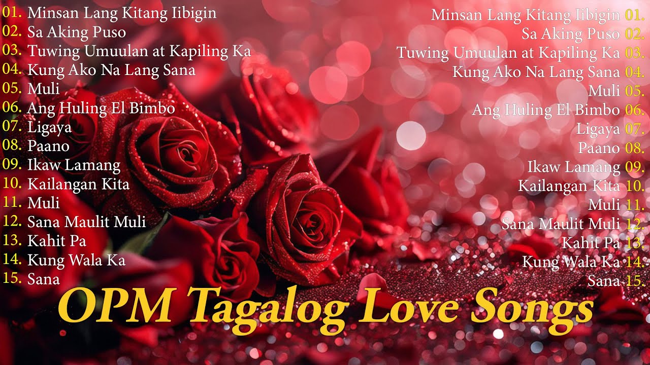 Old Love Songs 60s 70s 80s 90s 🌹 Pure Tagalog Pinoy Masarap Balikan 🌹 ...