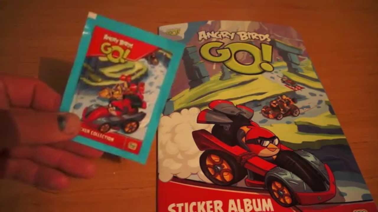 Angry Birds Sticker Album - YouTube
