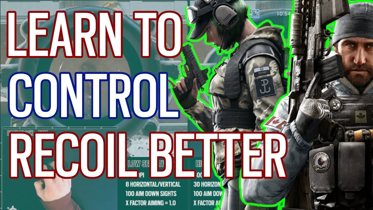 How To Control Recoil (Guide) | Rainbow Six Siege - YouTube