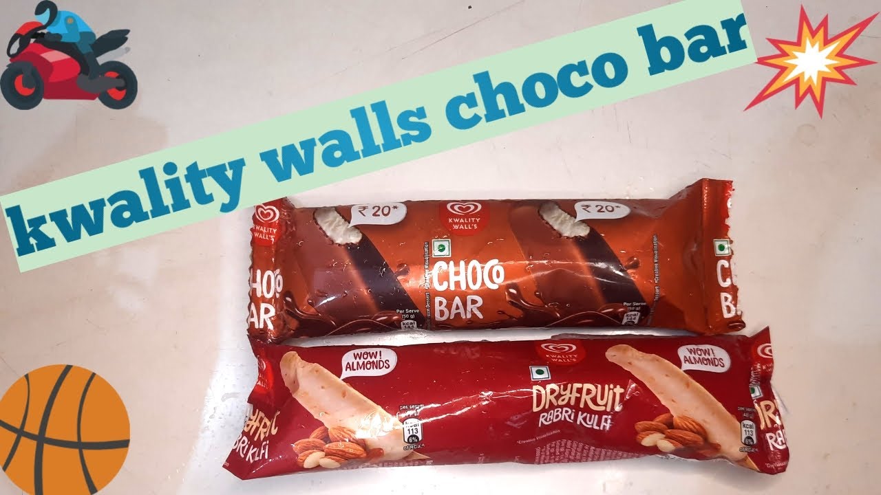 choco bar vs Dry Fruit Rabri kulfi kwality walls चोको बार vs ड्राई ...