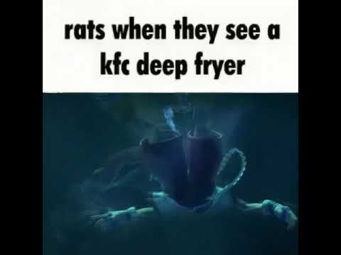 rats when they see a kfc deep fryer - YouTube