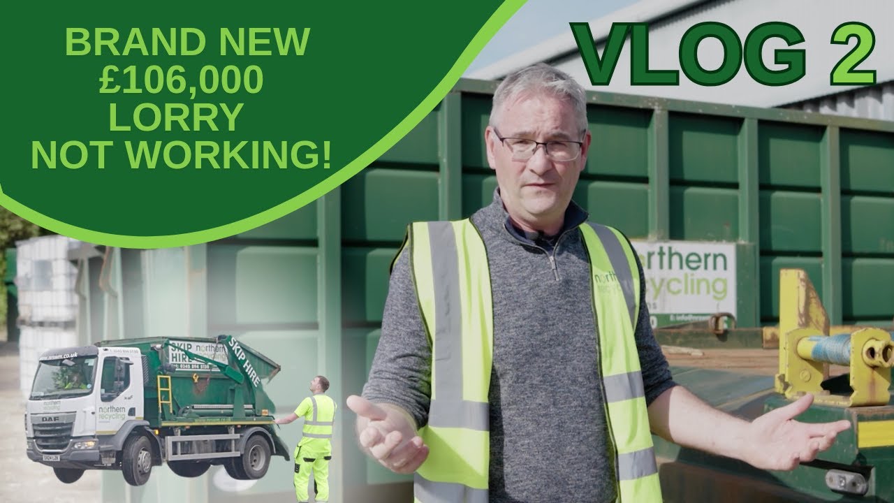 £100,000+ Lorry Disaster!!!! / Northern Recycling Solutions / Episode 2 ...