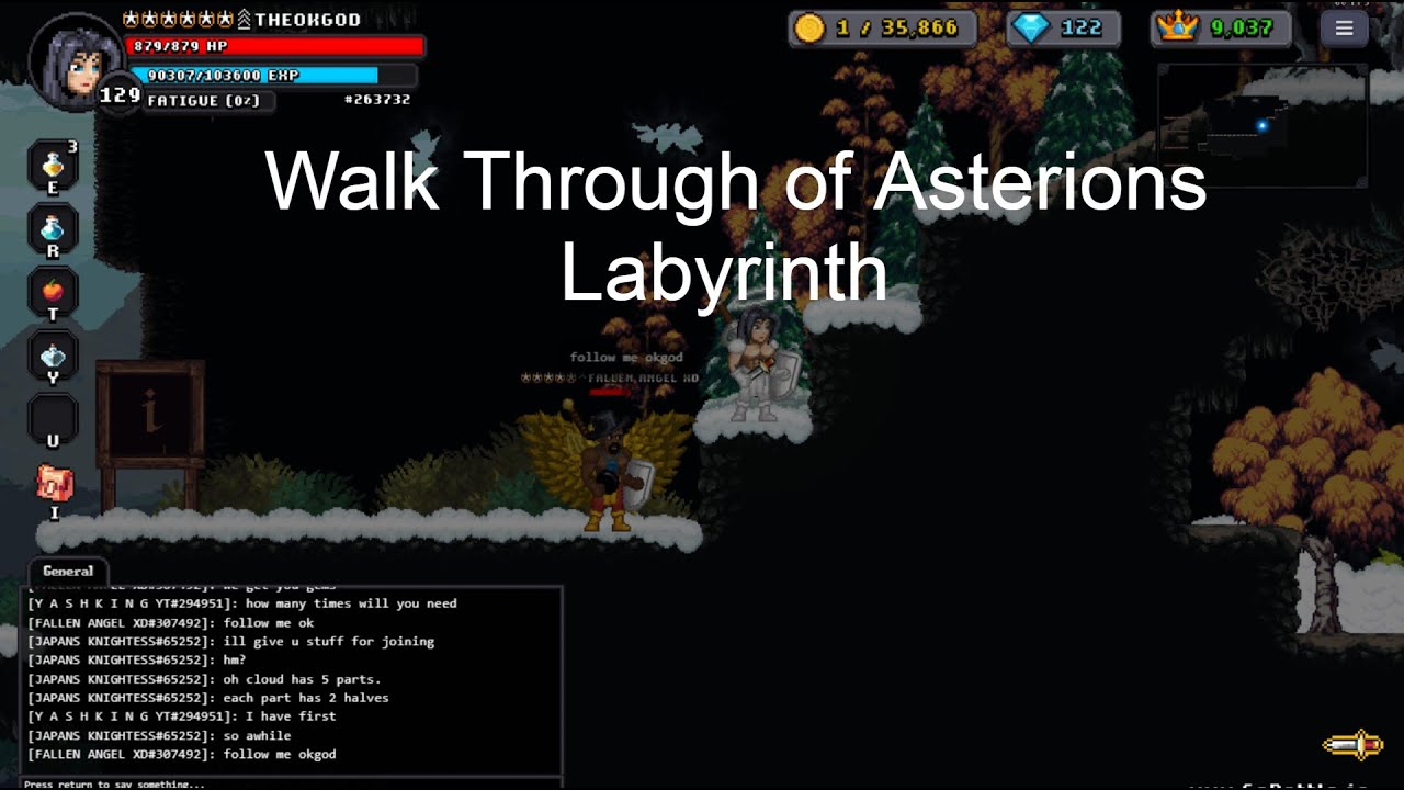 Walk Through of Asterions Labyrinth - YouTube