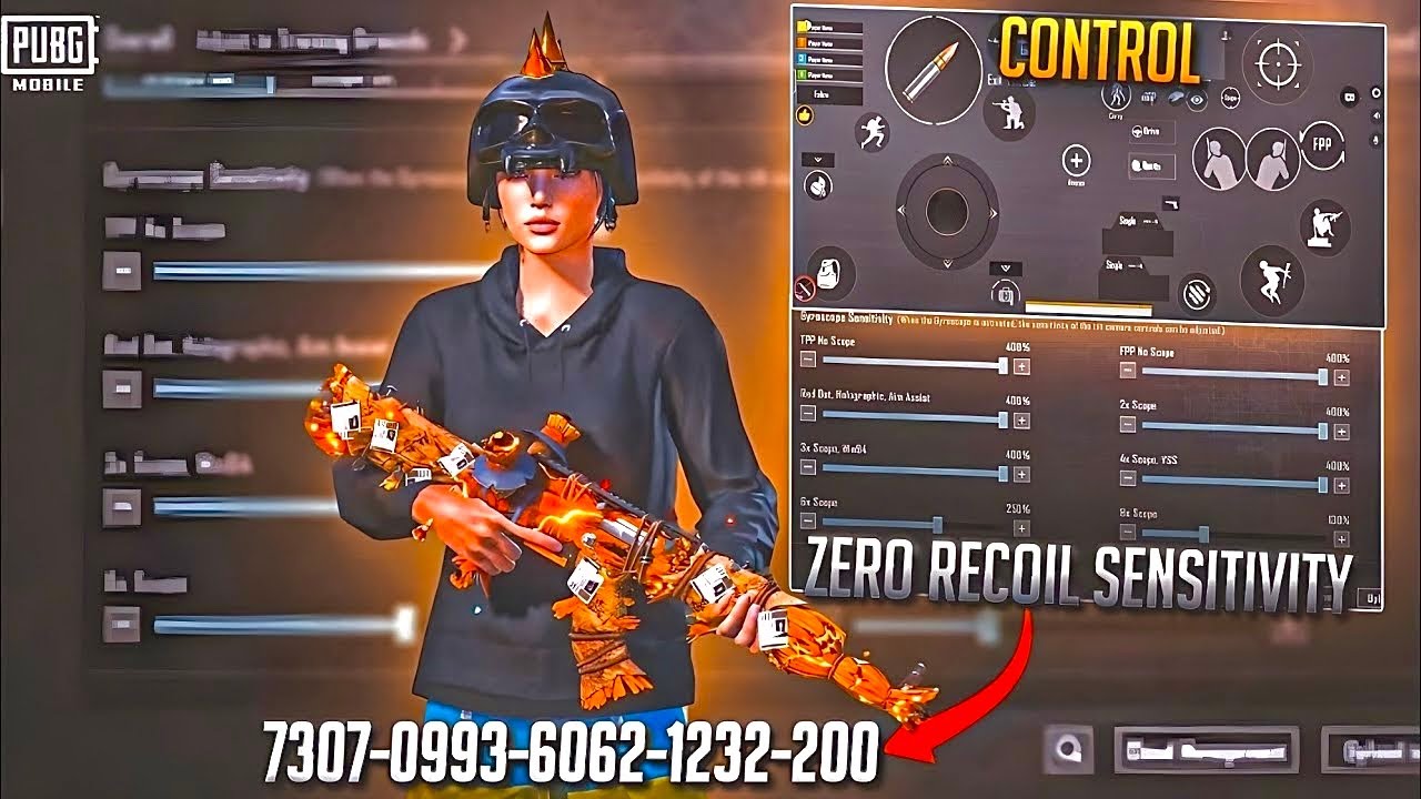 3.2 UPDATE 🔥 Best Zero Recoil Sensitivity CODE + Control Settings For ...