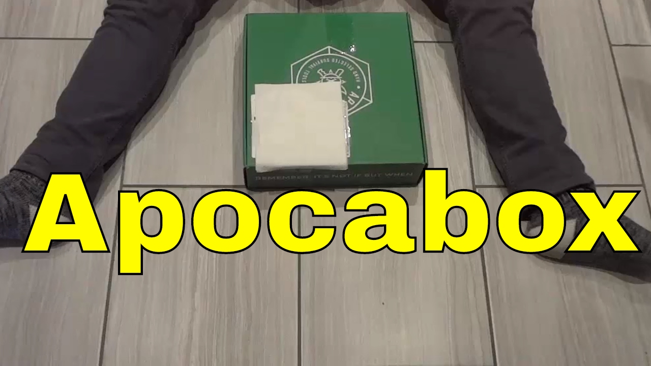 Apocabox-April 2017-Unboxing And Review-Survival Subscription Box - YouTube