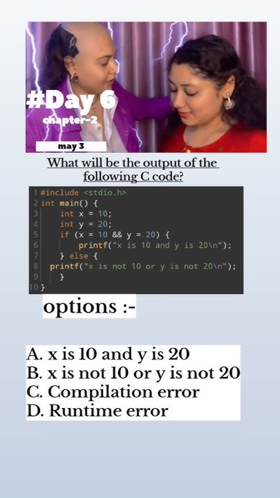 Day6 What Will Be The Output Of Given Code Coding Programmers Viral Code Codingdaysn
