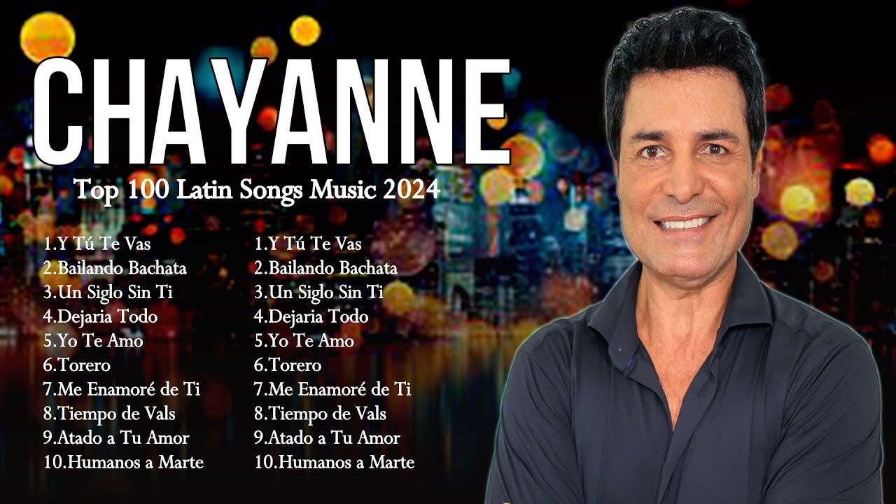 Chayanne Latin Songs Playlist Full Album ~ Best Songs Collection Of All Time - YouTube