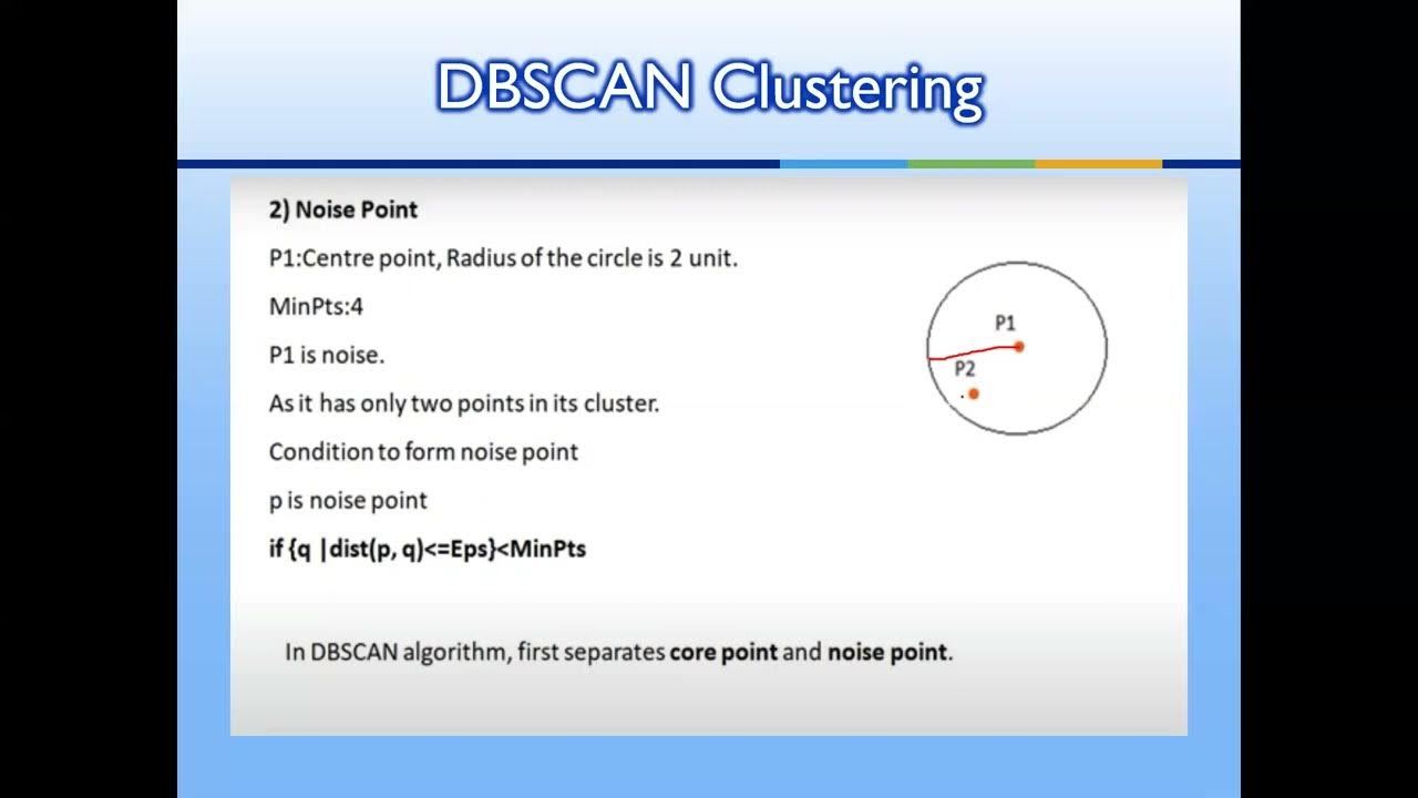 Machine Learning: DBSCAN Clustering Basics - YouTube