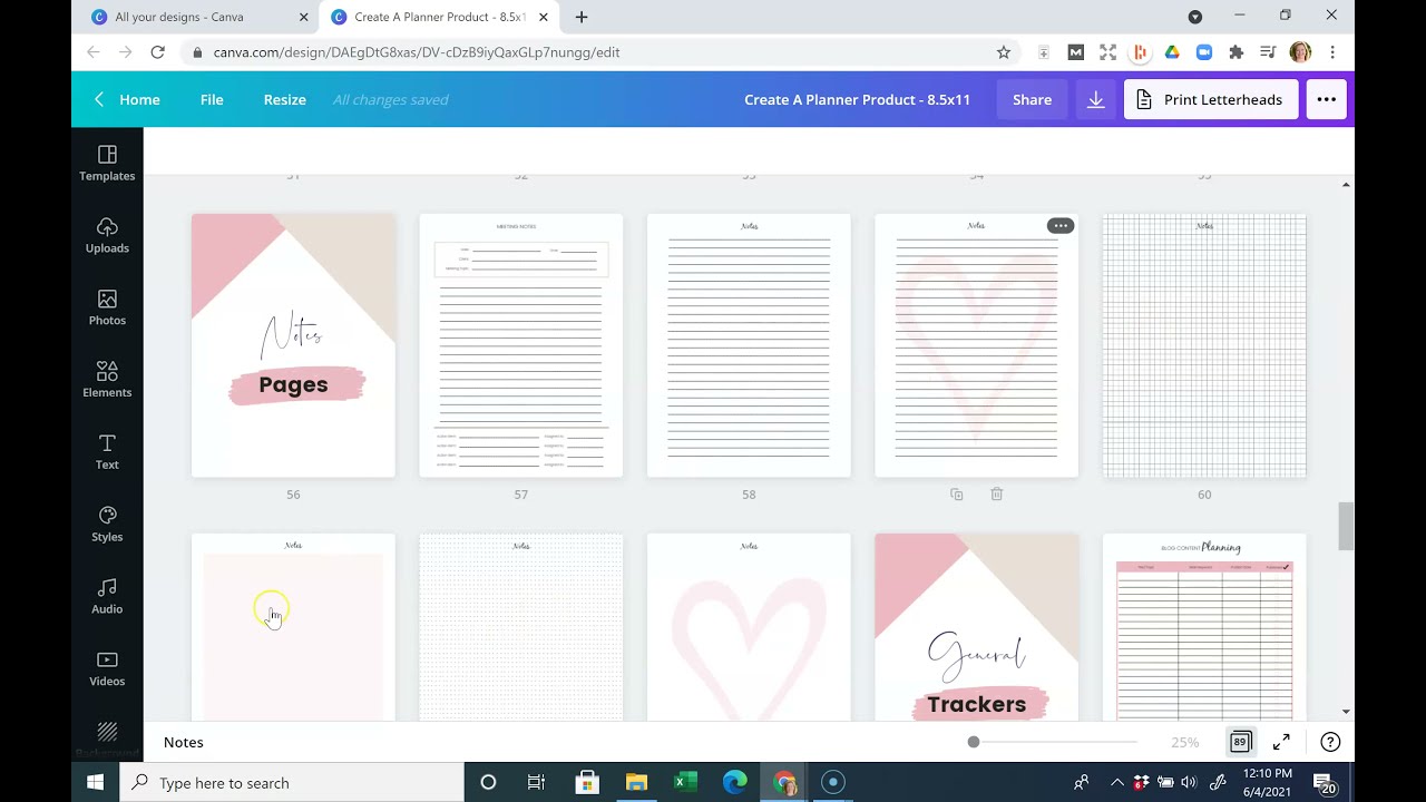 Create A Planner Template Kit YouTube Create A Planner Template Kit YouTube