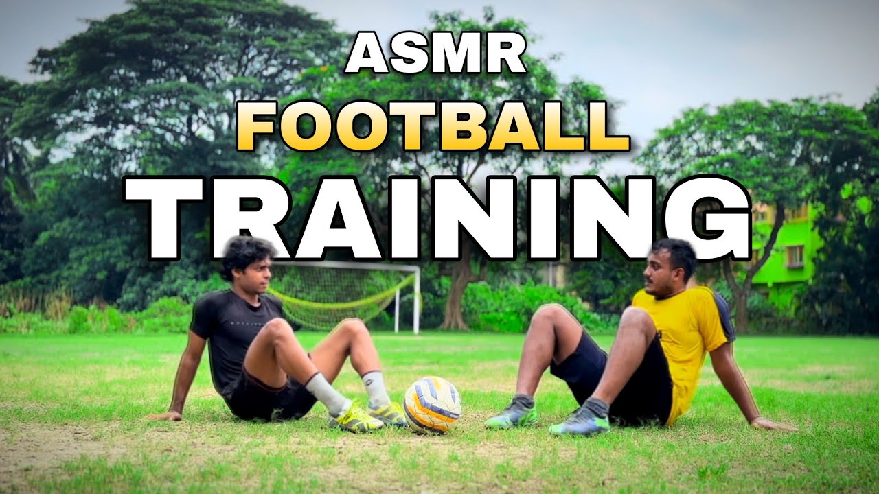 Football Training Session ⚽️ •|| Morning Routine •|| ASMR - YouTube