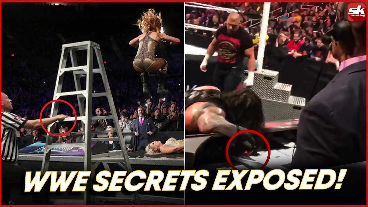 8 WWE secrets that were caught on camera - YouTube