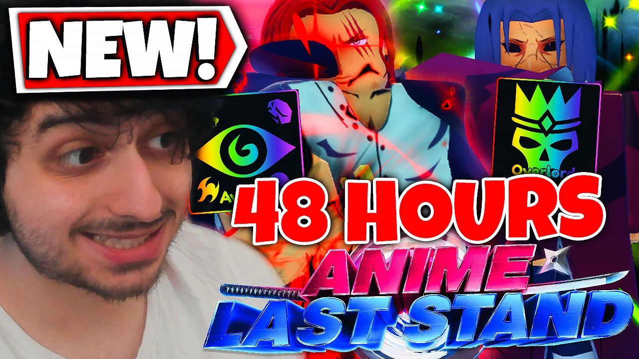 I Spent 48 HOURS on the NEW Raid Update in Anime Last Stand - YouTube